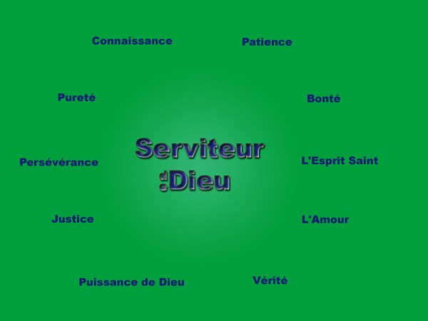 Profil du serviteur de Dieu | www.la-Bible.info