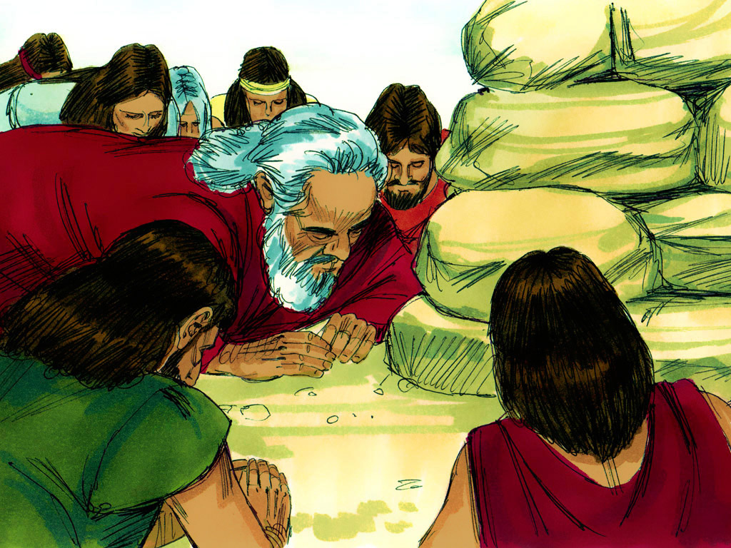 Dieu fut satisfait de l’offrande | www.la-Bible.info